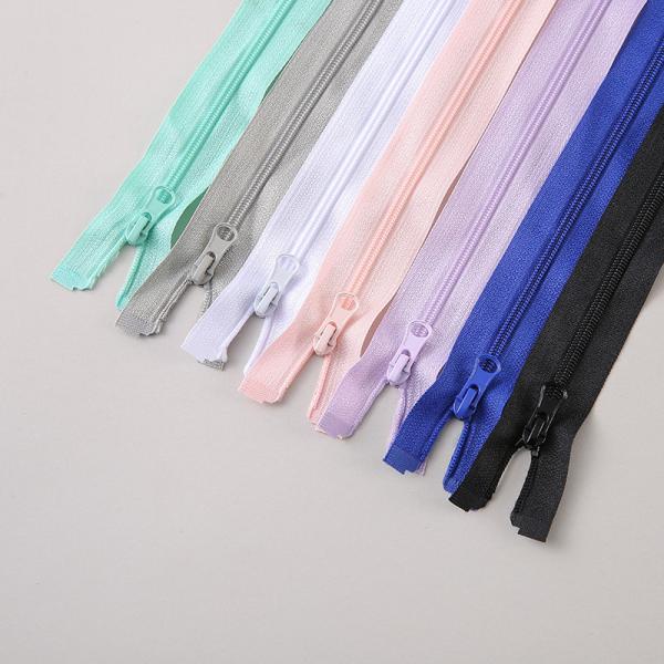 Quality Compact Engineering #3 Nylon Zippers Smooth Closures For Garment Bags Shoes for sale