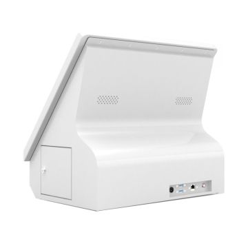 Quality Elegant stylish And Space-saving Desktop Kiosk With Durable Steel Enclosure for sale