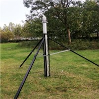 Quality Tripod 15M Hand Push Sectional 10KG Portable Antenna Mast for sale