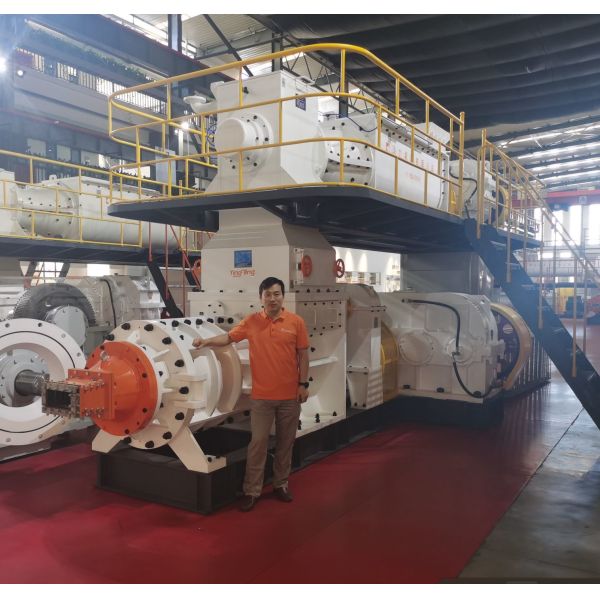Quality VP Hard Plastic Vacuum Brick Extruder for Clay Brick Making for sale