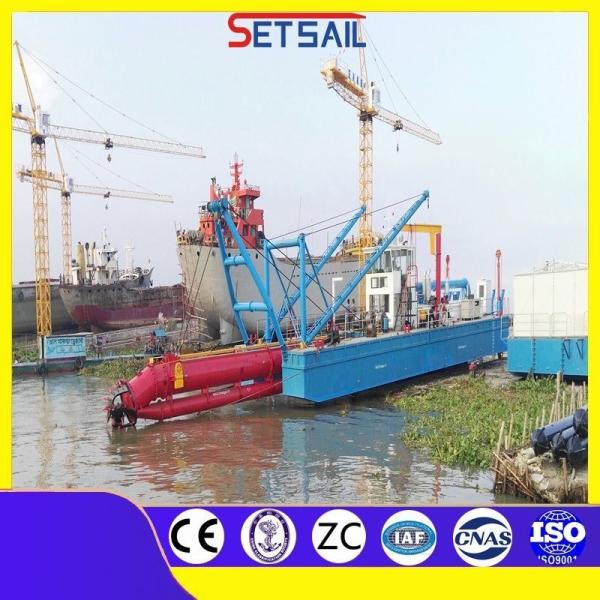 Quality 12 Inch Slot Type Cutter Suction Dredger with Anchor Boom Lifelong After-sales for sale
