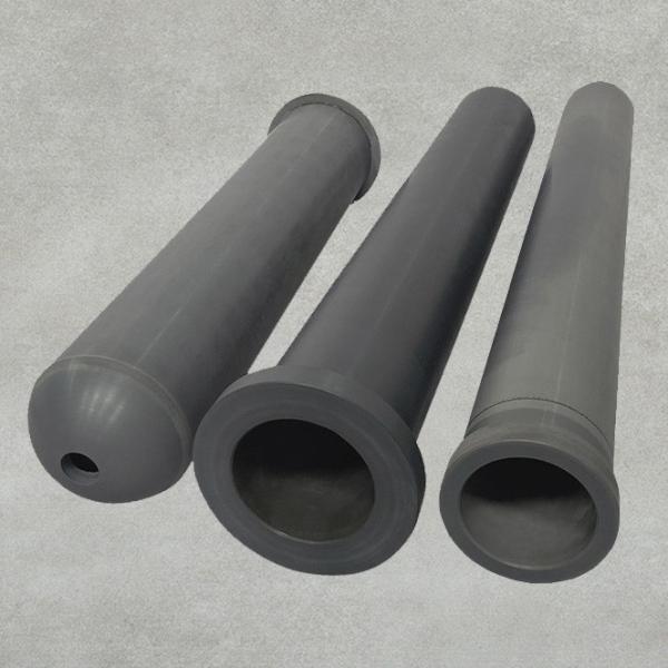 Quality SILICON NITRIDE (SI3N4) THERMOCOUPLE PROTECTION TUBE FOR ALUMINUM INDUSTRY for sale