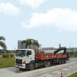 Quality Digital Type 70ft Electronic Truck Scale 100 Ton 8~20mm Steel Q235 Stable for sale