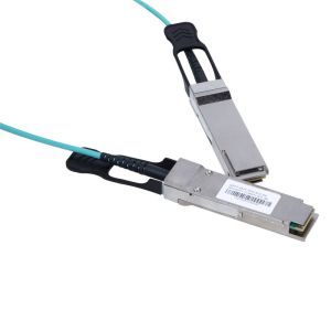 Quality 15m Active Optical Cable , Arista AOC QSFP to QSFP Low profile 38 pin connector for sale
