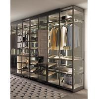 Quality Glass Cabinet Bedroom Retail Display Aluminum Alloy Frame for sale
