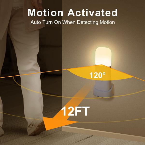 Quality 1.2W 5V Emergency Led Night Light Portable Rechargeable Night Lamp for sale