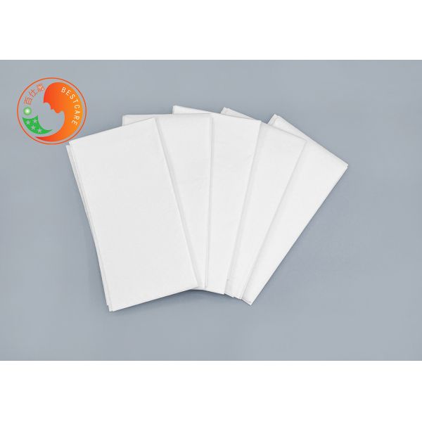 Quality Foldable White Disposable Diaper Mat Large Size With Waterproof Layer for sale