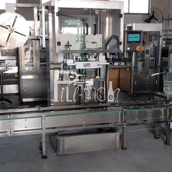 Quality 2000BPH Sleeve Labeling Machine Photoelectricity For Gallon Bottle Mouth for sale