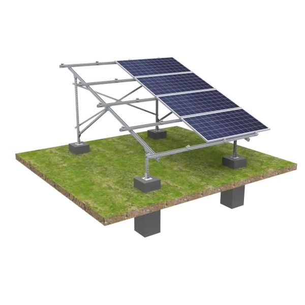 Quality Anodized PV Solar Panel Installation Ground Mounting System for Maximum for sale