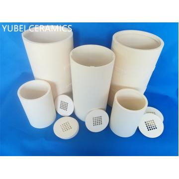 Quality 2400MPa Alumina Ceramic Cylinder Sleeve Wear Resistant for sale