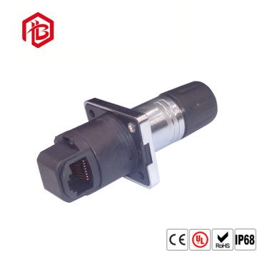 Quality Male Female Plug / Socket RJ45 Waterproof Connector for sale