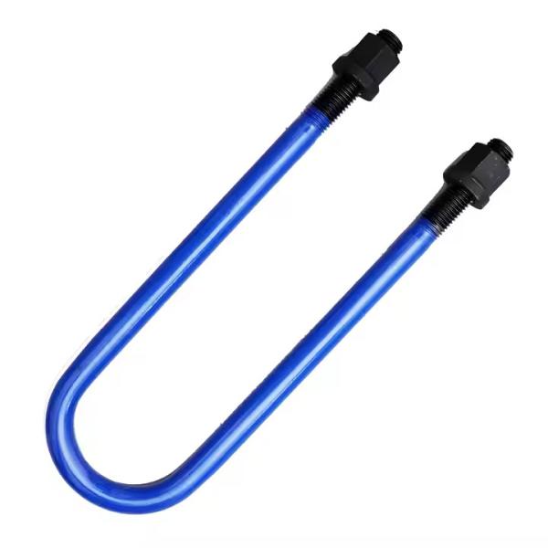 Quality 10.9 Grade U Bolt Pipe Clamp Galvanized U Bolts Blue For Replace for sale