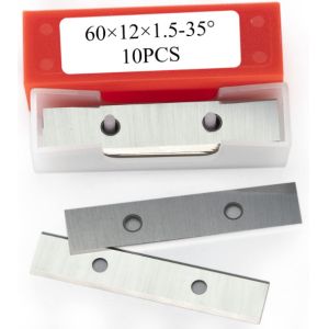 Quality Woodworking Tungsten Carbide TCT Planer Blades With Size 60x12x1.5-35° for sale