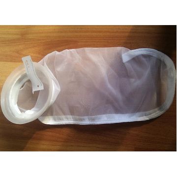 Quality Liquid Filter Bag Nylon Fabric Netting Mesh Foldable with Drawstring / Plastic for sale
