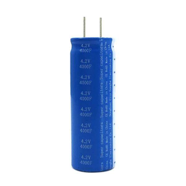 Quality 4.2V 4000F Super Capacitor Battery For Solar Multiscene 24x69Mm for sale