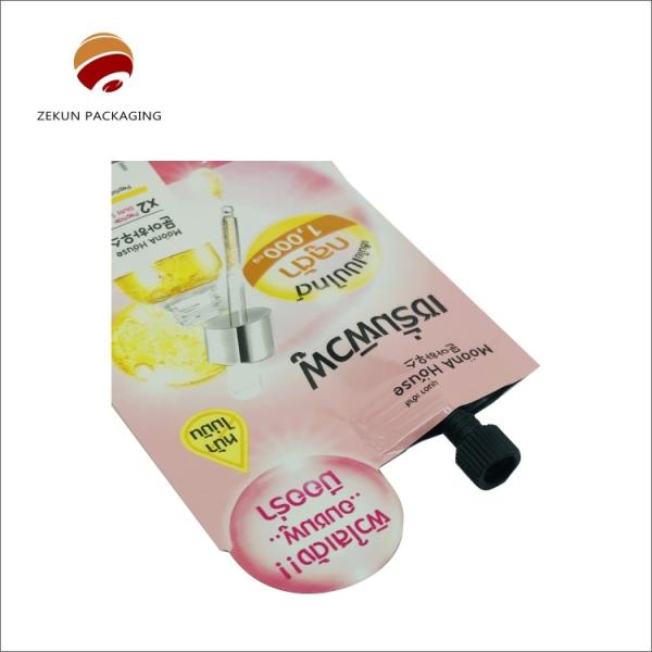 Quality BOPP/ CPP Eco Friendly Spout Pouches 10 Colors PET/OPP/PVC Reusable for sale