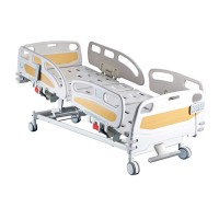 Quality Detachable ISO9001 250KG Remote Control Hospital Bed Electric ICU Bed Hospital for sale