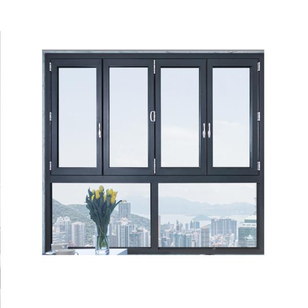 Quality EPDM Waterproof Folding Window Doors Exterior Balcony for sale