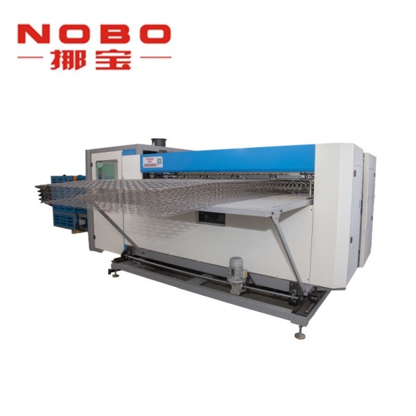 Quality Bonell Type Automatic Spring Bed Net Production Line NOBO-ZD-80S 2M Max Width for sale