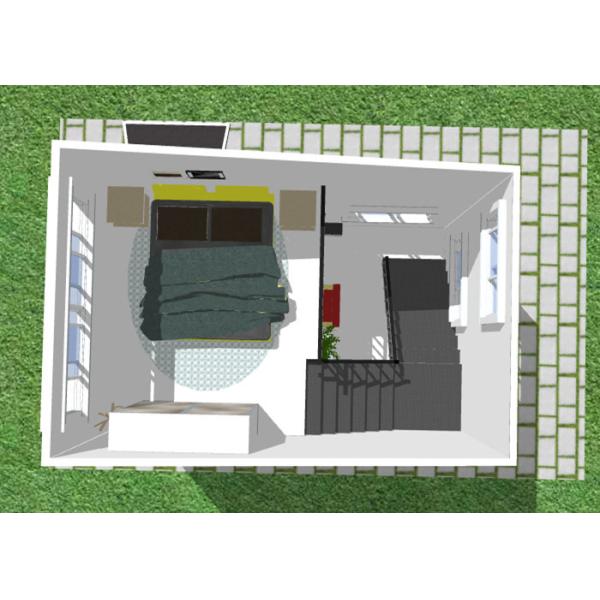 Quality Prefab Steel Structure Villa Duplex Lightweight Steel Frame House Galvanized for sale