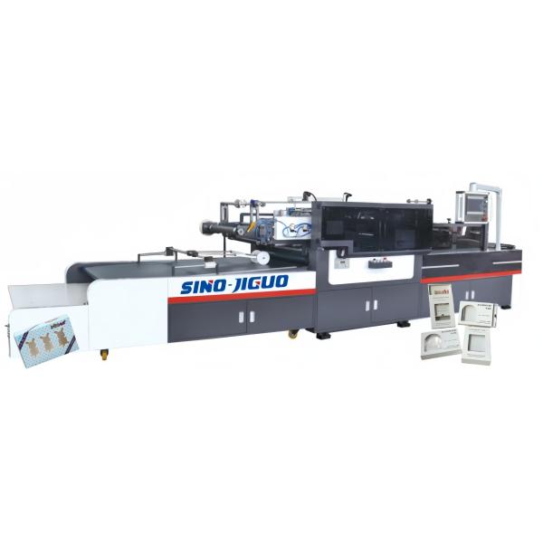 Quality SIINO JIGUO TC-1100S  Flat Automatic Servo Windows Patching Machine ,Max. Working Speed	≤ 30000s/h (Depend on different product size),Corrugated paper Thickness	Max 5mm. for sale
