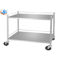 Quality RK Bakeware China Foodservice NSF 3 Tier Stainless Steel Serving Cart Stainless for sale