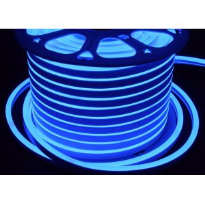 Quality Blue Led Neon Flex Rope Light , SMD LED Light Source Neon Flexible Led Strips for sale