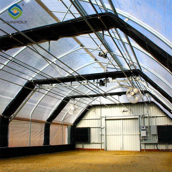 Quality Commercial Film Curtain Fabric Blackout Greenhouse For Sensitive Plants for sale