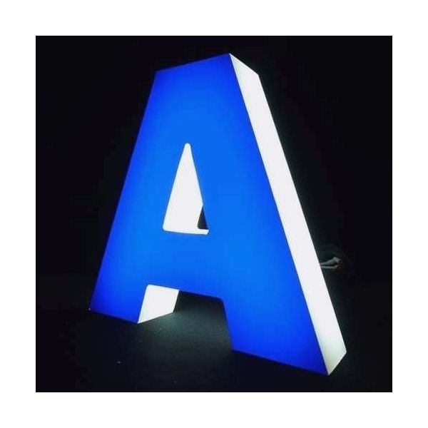 Quality Power Coated Surface Led Fulllit Sign Customized Color Durable for sale