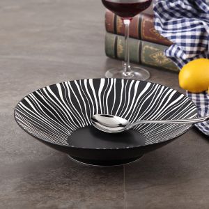 Quality Cartoon Hand Painted Steak 8' 20cm Fine Bone China Dinnerware Set for sale