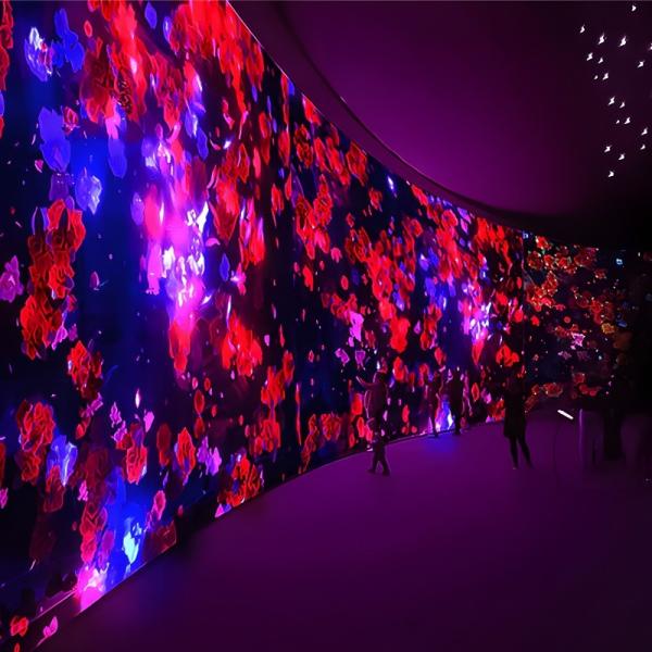 Quality Holographic Interactive Wall Projector 3200 Lumen Immersive Wall For Decoration for sale