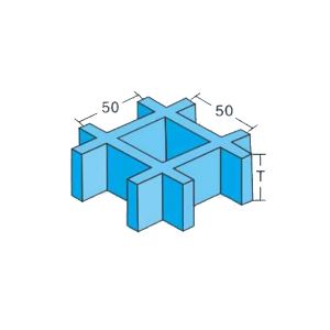 Quality Eco Friendly FRP Grating Panels Expanded Plastic Sheet For Structural Support for sale