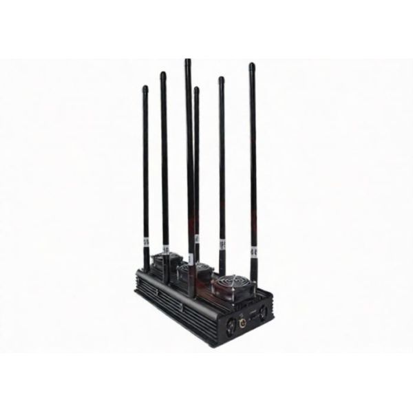 Quality 90W Fixed Six Way Drone Signal Jammer High Output Power For Churches / Museums for sale