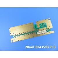 Quality Rogers High Frequency PCB Built on 20mil 0.508mm RO4350B With Immersion Gold and for sale