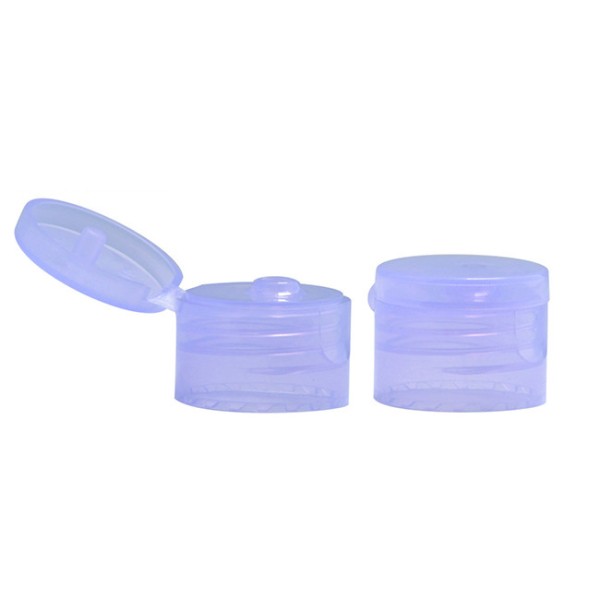 Quality 24/410 24mm Container Plastic Flip Top Cap Smooth Closure for sale