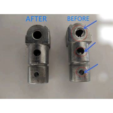 Quality Case Study: Deflashing/Deburring machine for zinc die-casts,NF metal, Deep Cold for sale