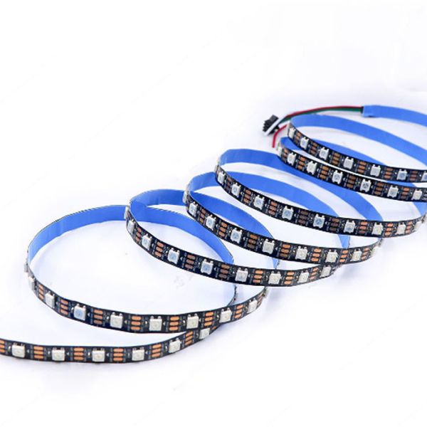 Quality 5v 5050 Addressable Rgb Light Strip Non Waterproof IP20 60leds/Meter for sale