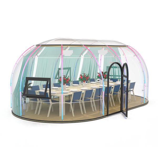 Quality Transparent Igloo Bubble Tent Snow Resistant Dining Bubble Tent for sale