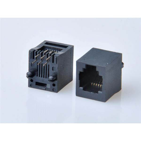 Quality 8p8c RJ45 Jack Connector PCB Mount For Network Socket Internet Modular Copper for sale