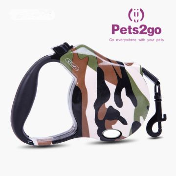 Quality Chrome Plated 237g 3m Retractable Cord Dog Leash for sale