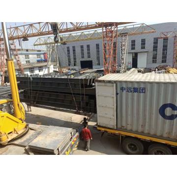 Single Ridge QB355 Prefab Steel Construction Double Span Pre Manufactured