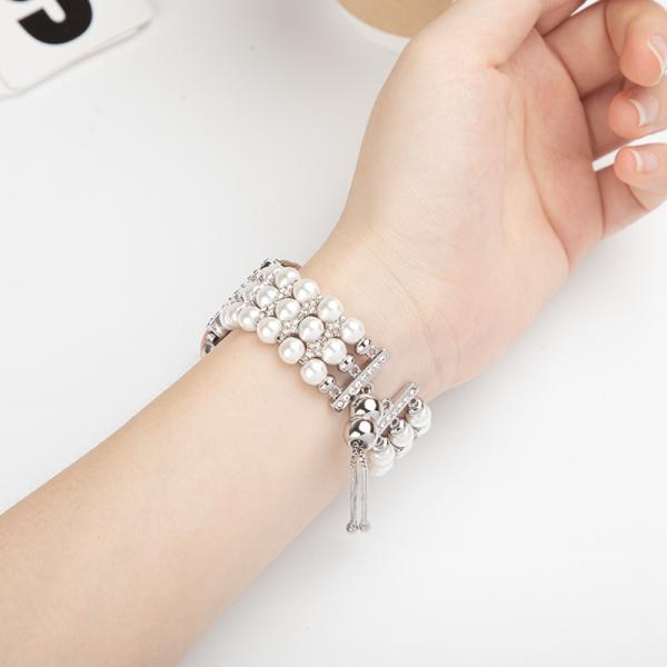 Quality Function Fashionable Watch Strap Beaded Apple Watch Bands for iWatch Series 8 7 for sale