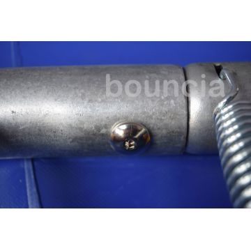 Quality PVC Tarpaulin Round Inflatable Water Trampoline Durable With Spring Structure for sale