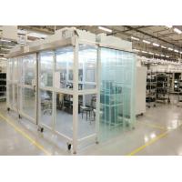 Quality 10800m3/H 220V Class 100 Cleanroom , FFU In T-Grid Modular Hardwall Cleanrooms for sale