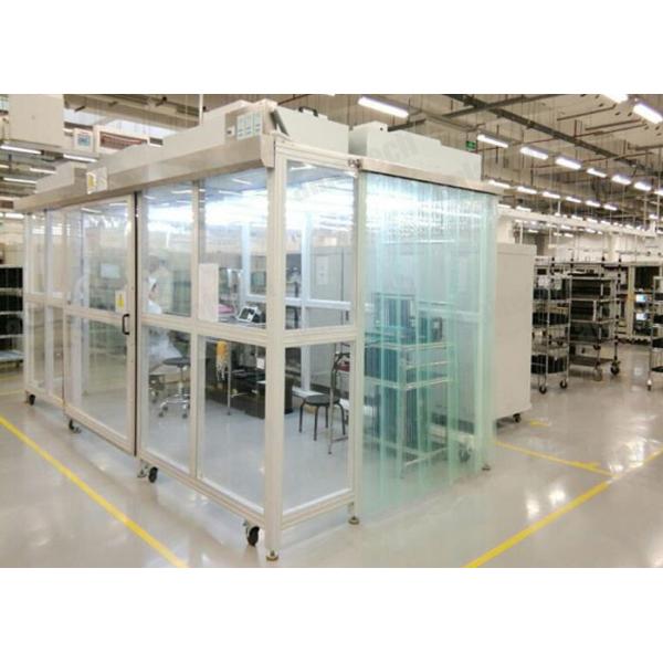 Quality 10800m3/H 220V Class 100 Cleanroom , FFU In T-Grid Modular Hardwall Cleanrooms for sale