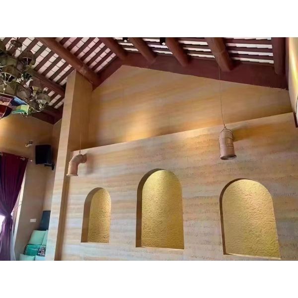 Quality High Fade Resistance Artificial Stone Tiles Waterproof Stain Resistance Stone Look Like Pu Travertine Faux Cement for sale