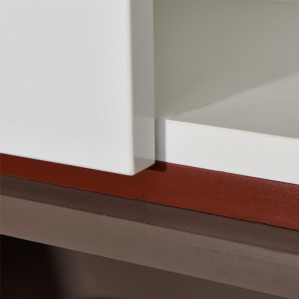 Quality High Gloss Wardrobes White Modern Coat Closet Display Table Storage for sale