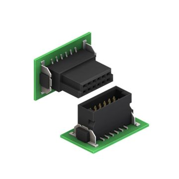 Quality 1.27mm Board To Board Floating Connectors SMT Type Vertical 180 for sale