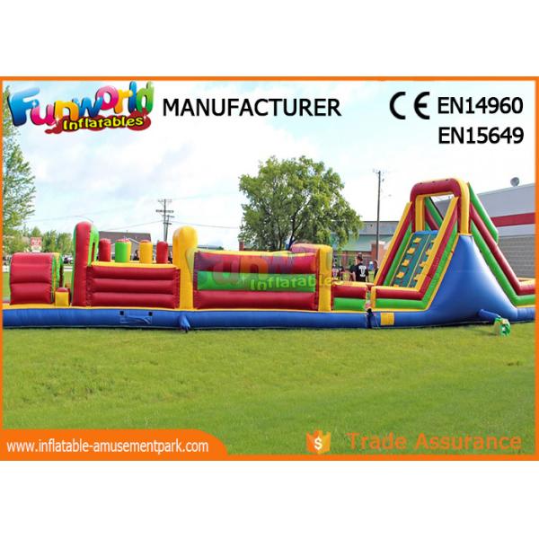 Quality Interesting Inflatables Obstacle Course For Amusement Park / Fun City for sale