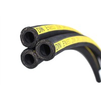Quality Black 5/16'' 8mm Hydraulic Hose , High Pressure Hydraulic Hose Pipe for sale